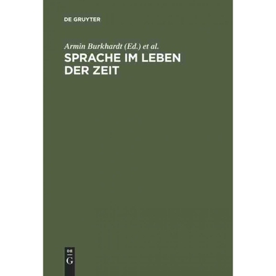 按需印刷不退不换DEG Sprache im Leben der Zeit[9783484730304]