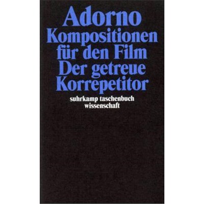 预订【德语】 Kompositionen für den Film. Der getreue Korrepetitor: