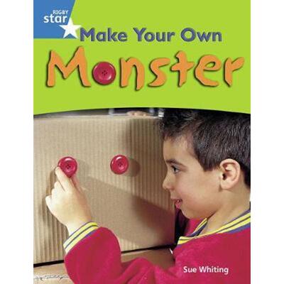 预订不退不换Rigby Star Guided Blue: Pupil Book Single: Make Your Own Monster!