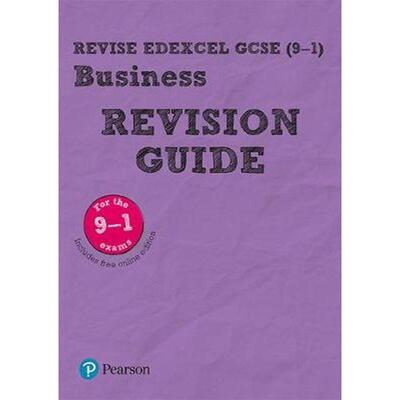 预订Pearson REVISE Edexcel GCSE (9-1) Business Revision Guide + App:for home learning, 2021 assessments and 2022 exams