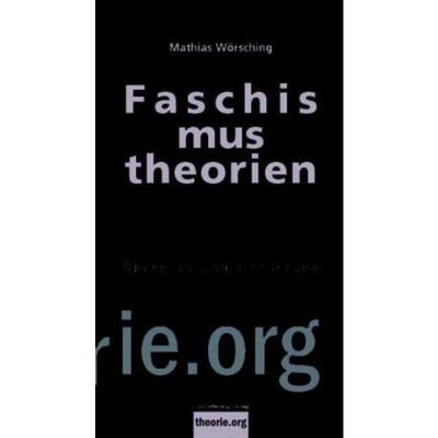 预订不退不换德语 Faschismustheorien:Überblick und Einführung