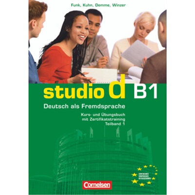 预订【德语】 Studio d - Deutsch als Fremdsprache - Grundstufe - B1: Teilband 1. Tl.[9783060204663]