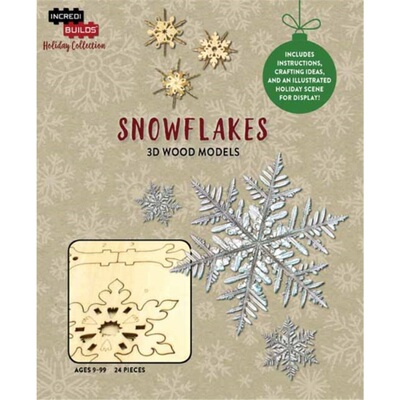 预订IncrediBuilds Holiday Collection: Snowflakes[9781682982594]