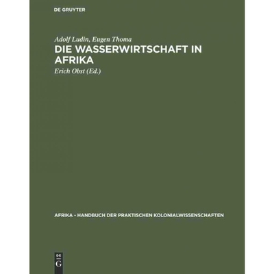 按需印刷不退不换DEG Die Wasserwirtschaft in Afrika[9783111069999]