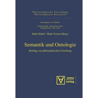 按需印刷DEG Semantik und Ontologie[9783110326765]