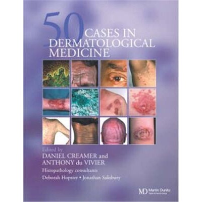 预订不退不换Fifty Dermatological Cases[9781841841434]