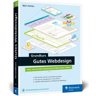 预订【德语】 Grundkurs Gutes Webdesign:Alles, was Sie über Gestaltung im Web wissen müssen, für moderne und attraktiv
