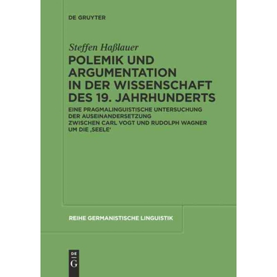 按需印刷不退不换DEG Polemik und Argumentation in der Wissenschaft des 19. Jahrhunderts[9783110229943]