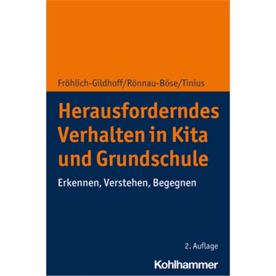 预订【德语】Herausforderndes Verhalten in Kita und Grundschule[9783170389786]