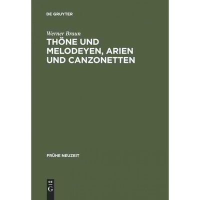 按需印刷不退不换DEG Th?ne und Melodeyen, Arien und Canzonetten[9783484366008]