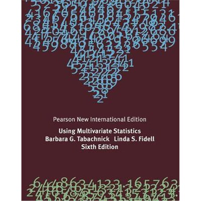 预订不退不换Using Multivariate Statistics:Pearson New International Edition