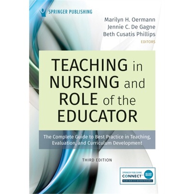 预订不退不换Teaching in Nursing and Role of the Educator[9780826152626]