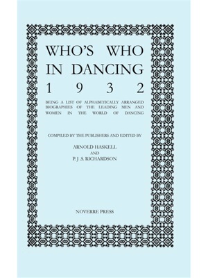 按需印刷不退不换Who's Who in Dancing 1932