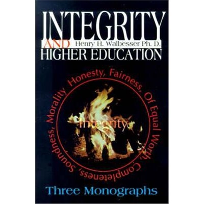 按需印刷不退不换Integrity and Higher Education:Three Monographs[9780595197330]