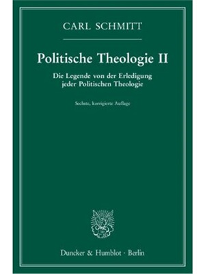 预订不退不换德语Die Legende von der Erledigung jeder Politischen Theologie.