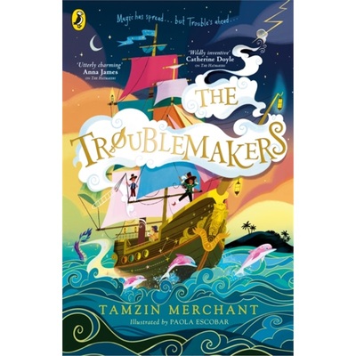 现货The Troublemakers (The Hatmakers, 3) 惹事生非 塔姆金莫昌特 Tamzin Merchant 平装 英文原版 儿童读物