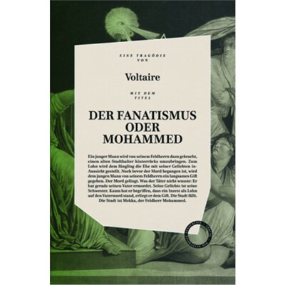 预订【德语】Der Fanatismus oder Mohammed:inklusive der Essays 