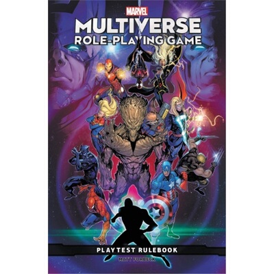预订不退不换Marvel Multiverse Role-playing Game: Playtest Rulebook[9781302934248]