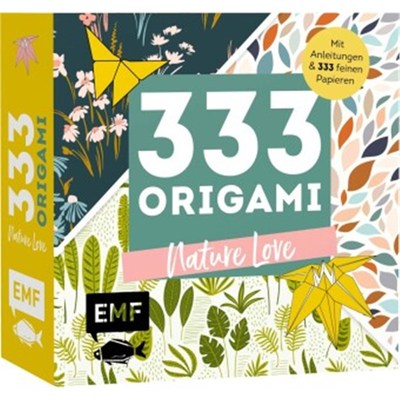 预订【德语】333 Origami Nature Love:Mit Anleitungen und 333 feinen Papieren - Hochwertiges