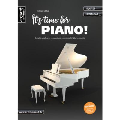 预订不退不换德语 It's Time For Piano!:Leicht spielbare, romantisch-emotionale Klaviermusik