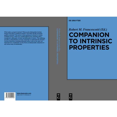 按需印刷不退不换DGYT Companion to Intrinsic Properties[9783110554526]