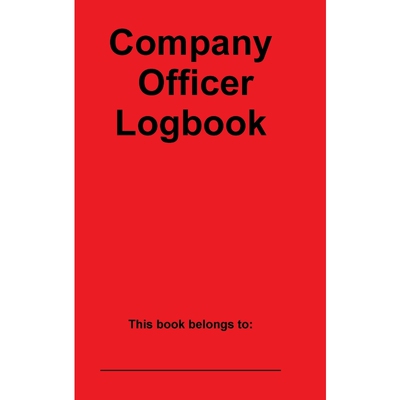 按需印刷不退不换Company Officer Logbook[9781387011162]