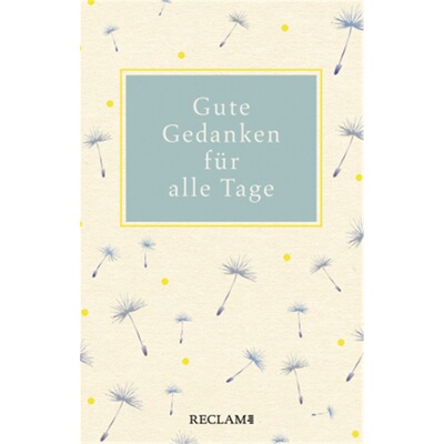 预订【德语】Gute Gedanken fur alle Tage[9783150112663]