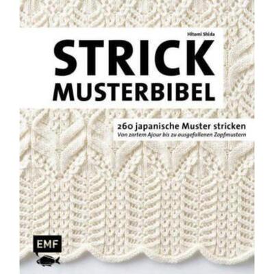 预订【德语】 Die Strickmusterbibel - 260 japanische Muster stricken:Von zartem Ajour b