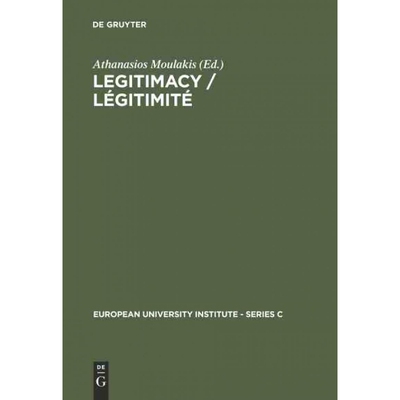 按需印刷不退不换DGYT Legitimacy   Légitimité[9783110100631]