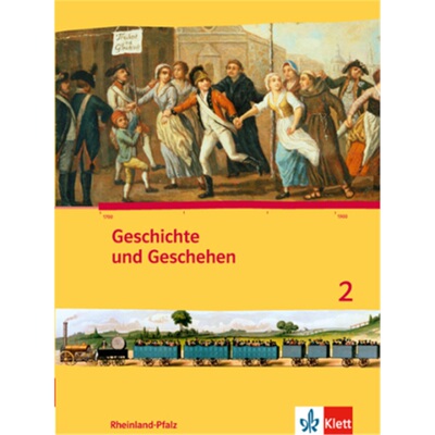 预订不退不换德语 Geschichte und Geschehen 2. Ausgabe Rheinland-Pfalz Gymnasium[9783124433206]