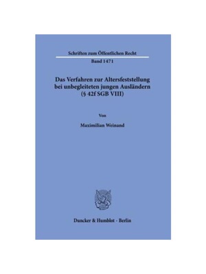 预订【德语】Das Verfahren zur Altersfeststellung bei unbegleiteten jungen Ausl?ndern (§ 42f SGB VIII).:Dissertationssch