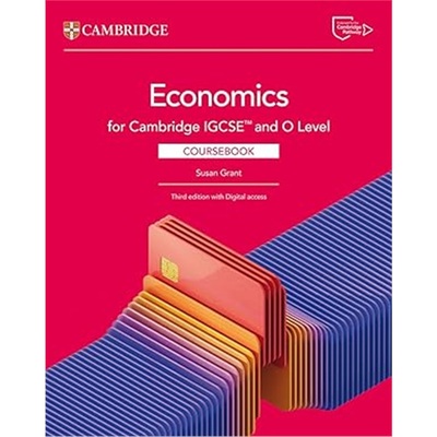 现货Cambridge IGCSE? and O Level Economics Coursebook 剑桥经济学教材 附电子版2年访问 [9781009814577]