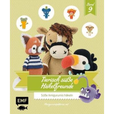 预订【德语】 Tierisch süße Häkelfreunde. .9:Süße Amigurumis häkeln