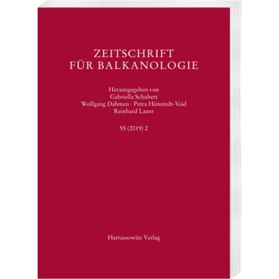 预订不退不换德语Zeitschrift fur Balkanologie 55 (2019) 2[9783447180726]