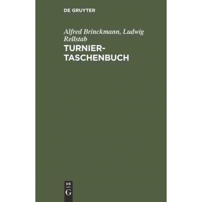按需印刷DEG Turnier Taschenbuch[9783110016574]