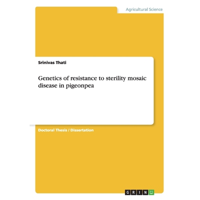按需印刷不退不换Genetics of resistance to sterility mosaic disease in pigeonpea[9783668057517]