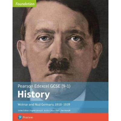 预订不退不换Edexcel GCSE (9-1) History Foundation Weimar and Nazi Germany, 1918-39 Student Book