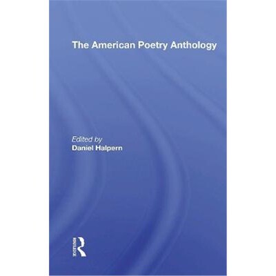 按需印刷不退不换American Poetry Antholog/h[9780367170400]