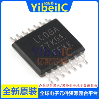 亿配芯 SN74LVC08APWR TSSOP-14 贴片LC08A APW 逻辑门 IC芯片