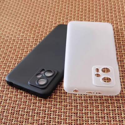 适用小米红米Note12Tpro壳5G保护套全包透明矽胶磨砂保护壳防刮摔软壳简约