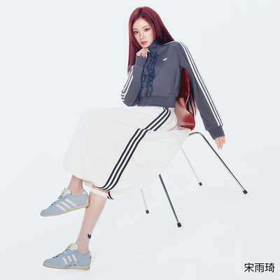 阿迪达斯三叶草女款蓬松花苞裙