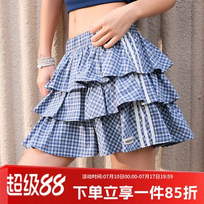阿迪达斯三叶草女款运动短裙