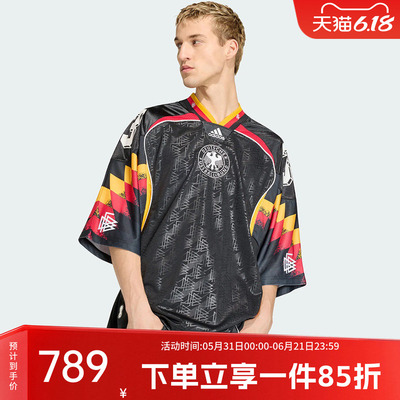 阿迪达斯三叶草男款宽松短袖