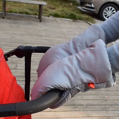 Winter pram hand muff baby carriage pushchair warm Fur Fleec
