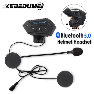 Moto Bluetooth Helmet Headset Hands Free BT V5.0 Earphone Ha
