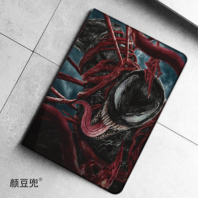venom毒液ipad10.2适用air3/4保护套pro12.9笔槽9.7mini56华为M6
