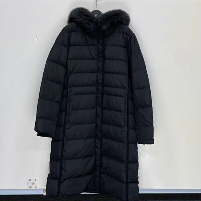 KOLPING冬季长款时尚保暖加绒女款羽绒服6687w