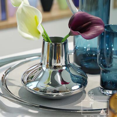 GeorgJensen北欧不锈钢花瓶