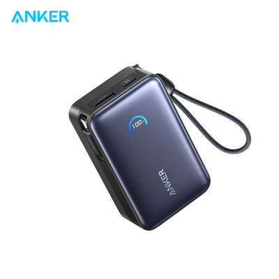 Anker安克45W自带伸缩线充电宝