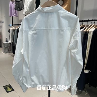 MOCO专柜正品MBF2SHT008原11992026夏款4A截短宽松箱型衬衣